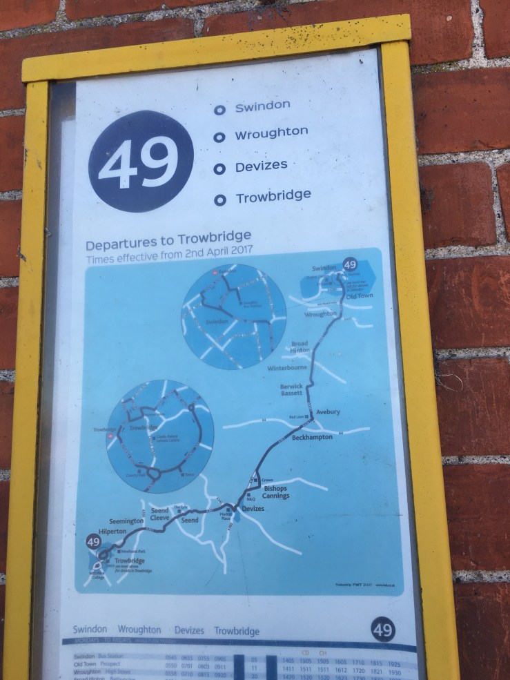 Trowbridge to Avebury on the Number 49 Bus – Josephine Corcoran